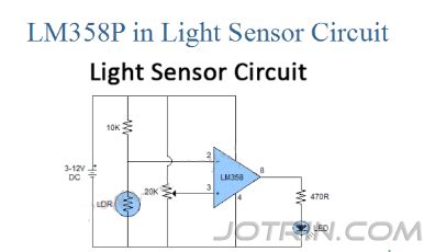 Op-Amp LM358P: Pinout, Circuits, and Datasheet - Jotrin Electronics