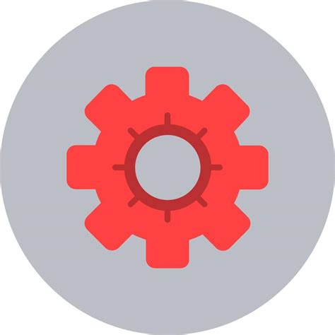 Cog Vector Icon 16401624 Vector Art At Vecteezy