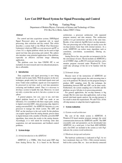 Dsp Chip Pdf Dsp Chip Pdf