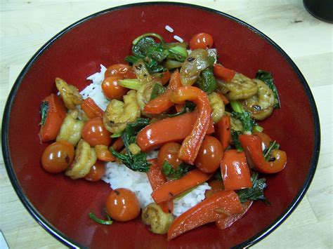 Bellinghome Thai Shrimp Stir Fry With Basil