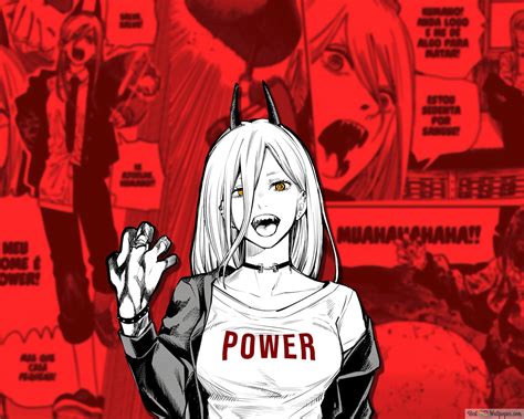 Chainsaw Man Power Blood Devil K Wallpaper Download