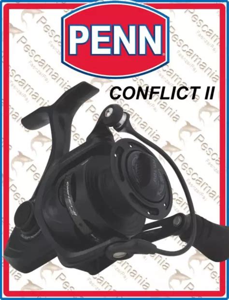 Moulinets Penn Saltwater Conflict Ii 2500 Spinning Eur 19311 Picclick Fr