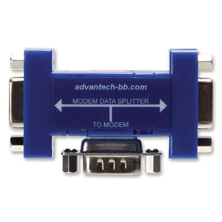 Serial Splitter RS 232 MODEM DB9 M And 2 X DB9 F Industrial Automation