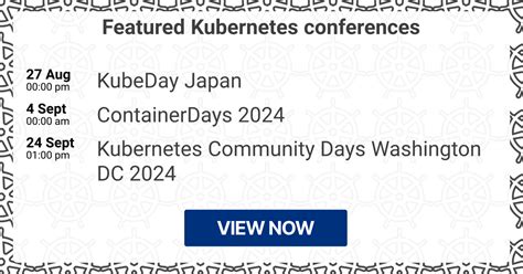 Kubernetes Conferences Kube Events