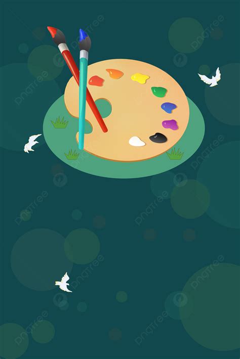 미술 교육 미술 포스터 어린이 미술 교육 미술 교육 유화 어린이 미술 교육 미술 시험 배경 일러스트 및 사진 무료 다운로드