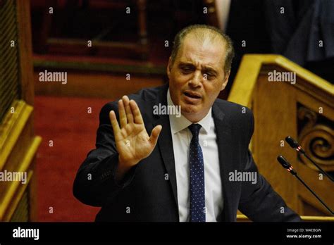 Kyriakos Velopoulos Speaks During The First Day Of Policy Statements Of