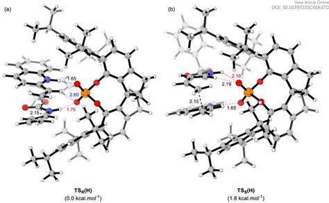 Optimized Transition State Structures For The Endo Addition Relative Download Scientific