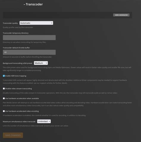 Recently Unable To Transcode Unknown Decoder Aac Lc R Plex