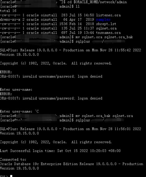 Oracle Sqlnet Ora Dblink Oracle C Rac