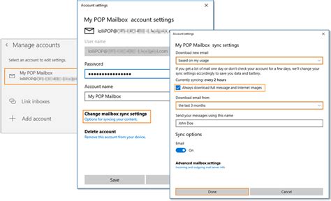 How To Configure Windows Mail App To Connect To A Pop Imap Mailbox