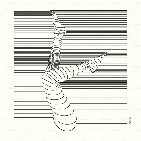 관능적인 포즈를 취한 여성의 몸 분리된 선형 도면 사진 Unsplash의 개요 이미지