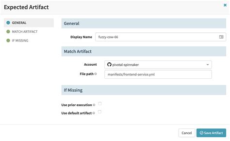Receiving Artifacts From Github Spinnaker
