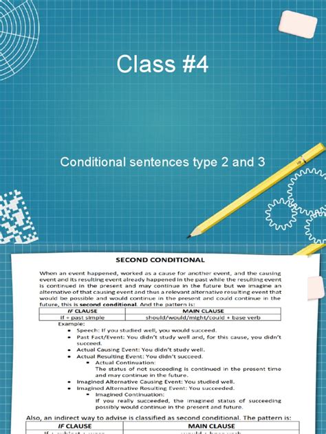 class 4 conditional sentences type 2 and 3 pdf