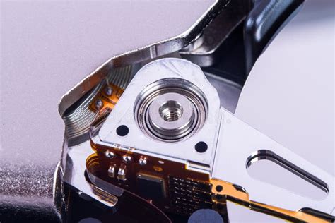 Close Up Hard Disk Stock Image Image Of Megabyte Computer
