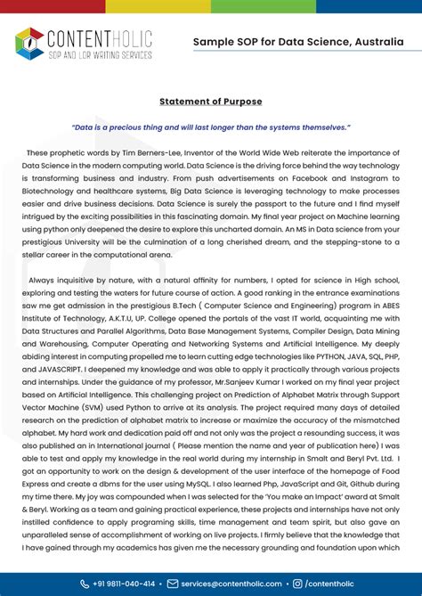 Sop Samples For Courses With Different Formats Guidelines And Examples