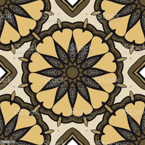 인테리어 디자인을 위한 장식적인 배경 화면입니다 현대 기하학적 장식입니다 원활한 벡터 일러스트 레이 션 0명에 대한 스톡 벡터 아트 및 기타 이미지 Istock