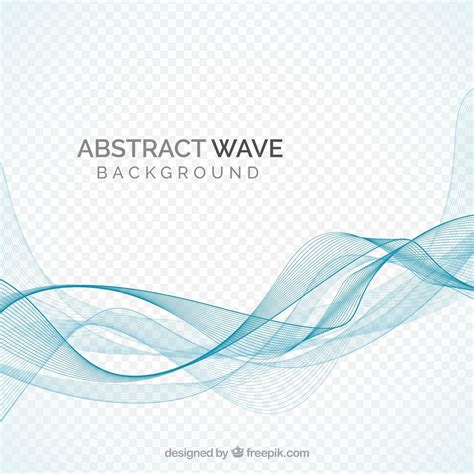 초록 물결 모양 배경 무료 벡터