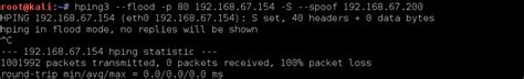 TCP Flood IP Spoofing Tutorial Hping With Effective Tricks