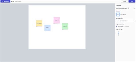 Lucidchart Print Settings Community