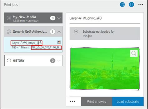 Hp Latex White Ink Workflow Printing In Sandwich Mode Hp Large Format Knowledge Center
