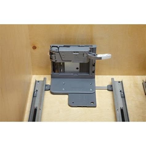 Rev A Shelf 4WCSD 1535DM 1 Touch To Open 35 Quart Double Trash Pull Out Waste Container Blum