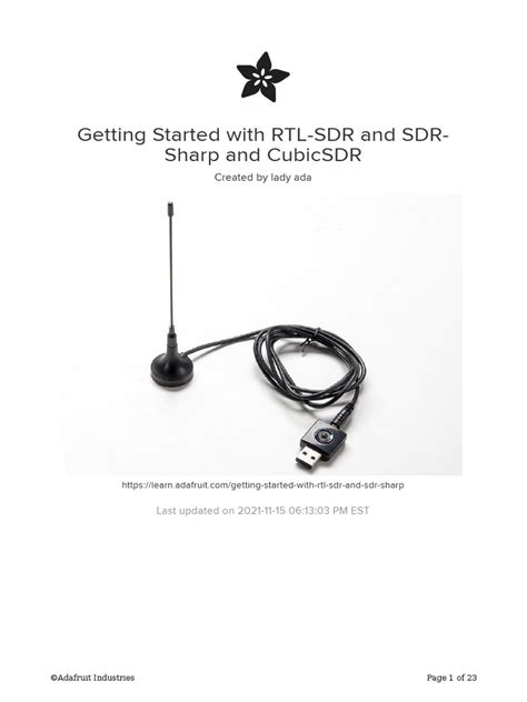getting started with rtl sdr and sdr sharp and cubicsdr created by