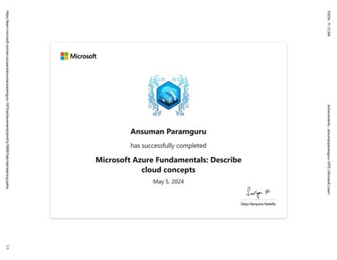 📢 I Am Super Excited To Share That Ive Just Completed Microsoft Azure Fundamentals Describe