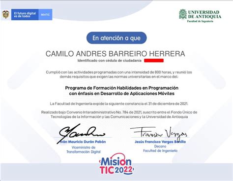 👾camilo Barreiro On Linkedin Misiontic Programming