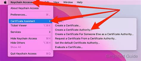 How To Create Certificate Authority For Code Signing In Macos