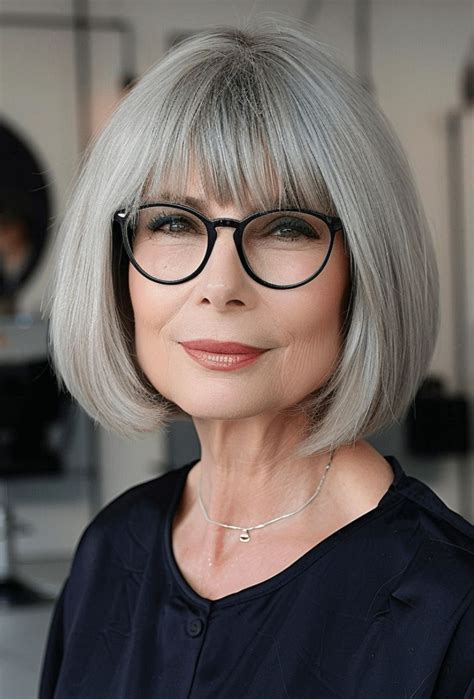 36 Hairstyles With Bangs That Make Ageless Beauty Easier Than Ever For
