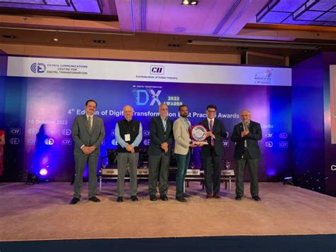 Ciis Digital Transformation Dx Best Practices Award 2022 Maxbyte Technologies Inspiring