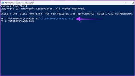 روش اجرای فایل های اجرایی Executables در پاورشل Powershell