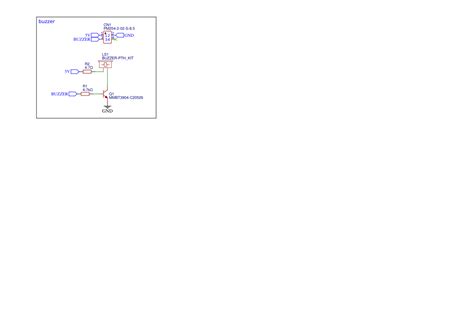 Module Buzzer Resources EasyEDA