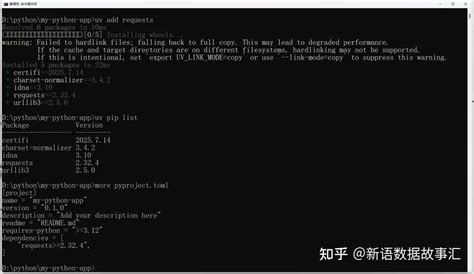 Uv 上手指南:python 项目环境包管理新选择 知乎 Uv 上手指南:python 项目环境包管理新选择 知乎