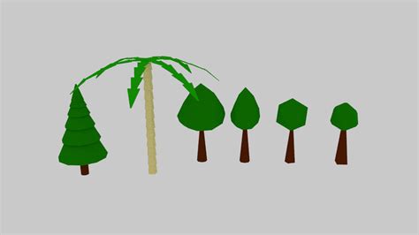Tree Pack D Model