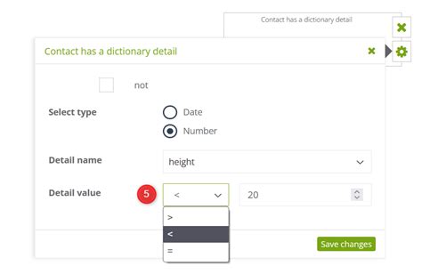Condition Contact Has A Dictionary Detail Support Salesmanago