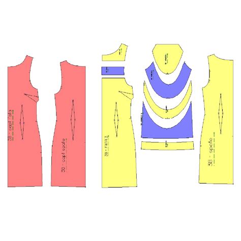 Tipar Rochie Umeri Goi Joy Patternsanddesign Marimea 34 Emag Ro