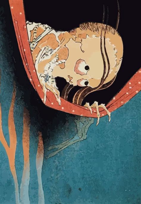 Edo Yokai Encyclopedia Japanese Ukiyo E By Katsushika Hokusai Ai