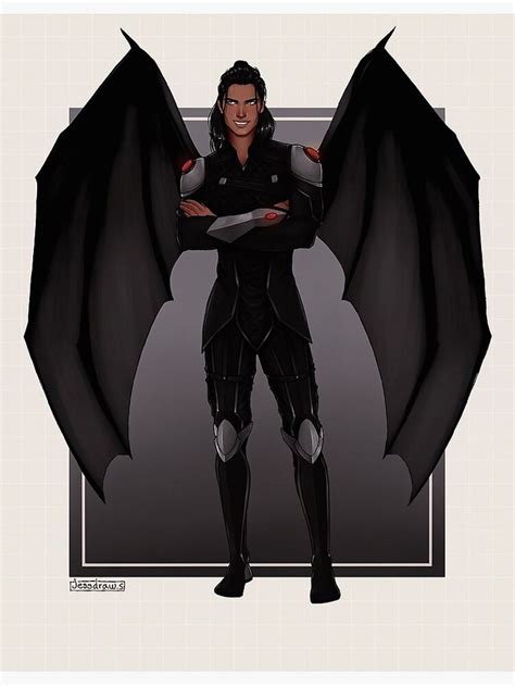 Cassian Fanart Art Print By Jessketchs Redbubble Buch Charaktäre