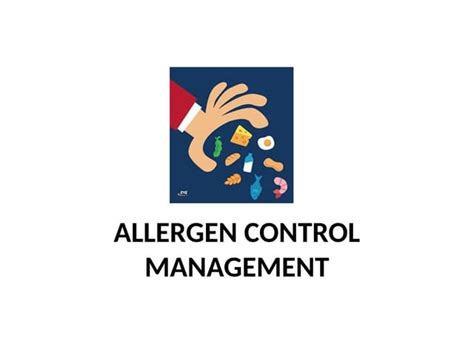Allergen Management Training Trainingpptx