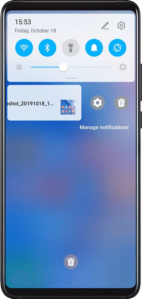 View And Clear Notifications Huawei Support Global