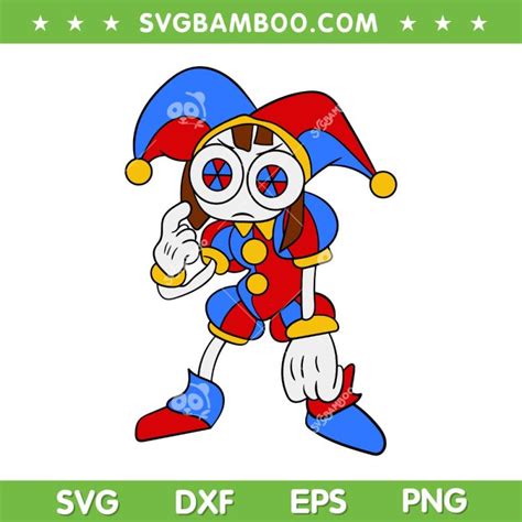 Pomni Digital Circus Svg Png