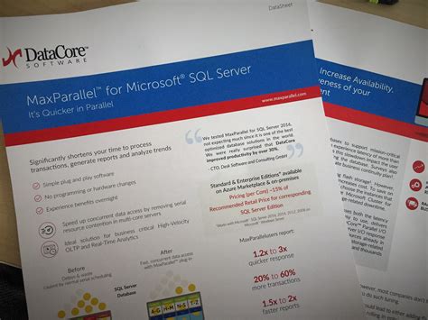 Datacore Maxparallel For Sql Server Whats That About Then Ian0x0r