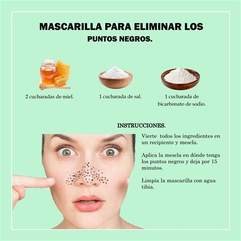 Mascarilla Casera Para Eliminar Los Granitos Acné Y Puntos Negros De La Casa Artofit