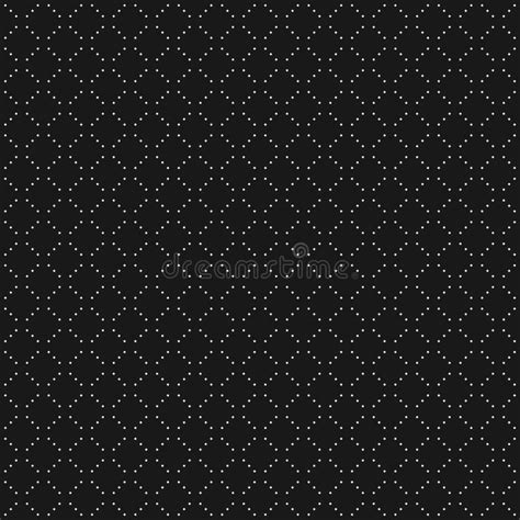 Vector Minimalist Seamless Pattern Tiny Dots In Diagonal Grid Stock Vector Illustration Of