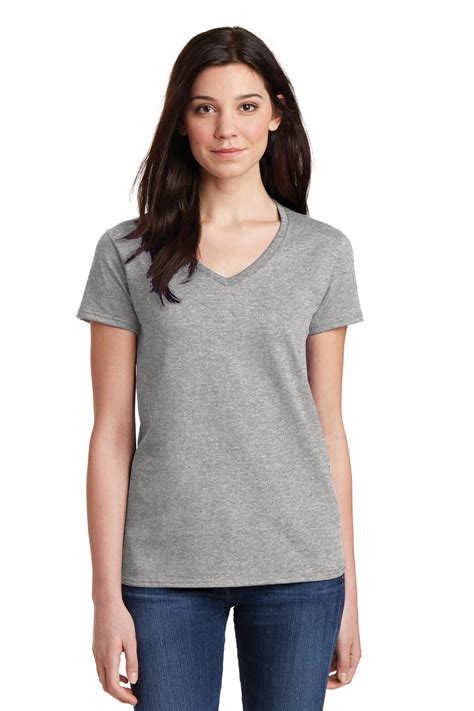 Female Grey V Neck T Shirt At Emmanuel Jones Blog