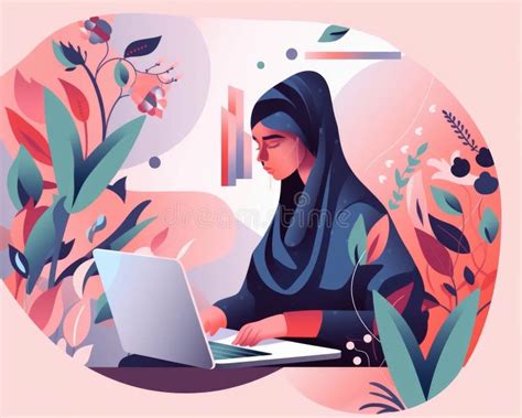 Hijab Ai Stock Illustrations 758 Hijab Ai Stock Illustrations