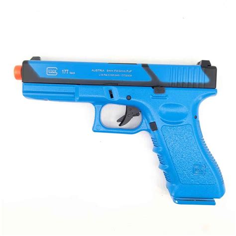 Glock G17t Speedqb Gas Blaster Blue