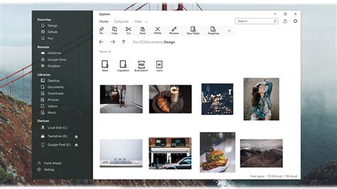 File Explorer Fluent Design On Behance