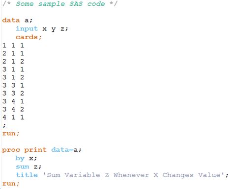 Syntax Highlighting Is There Any Syntaxhighlighter For Sas Stack